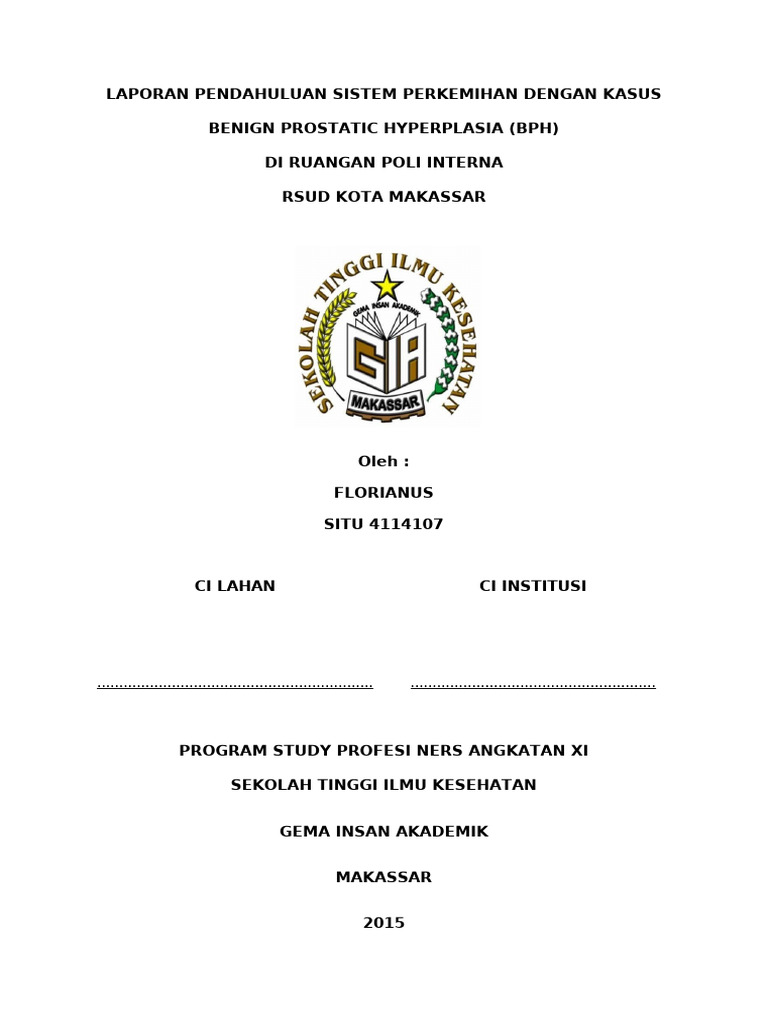 Lp Benign Prostatic Hyperplasia Bph | PDF