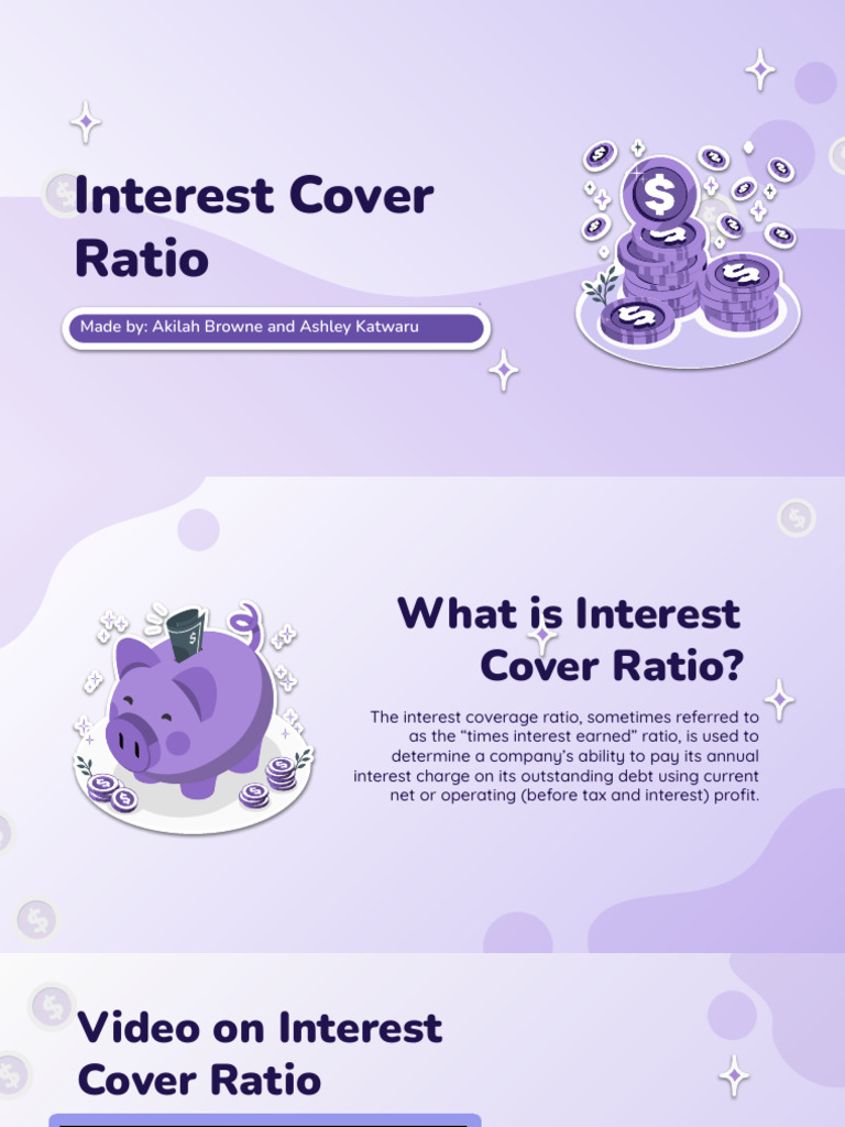 Understanding Interest Cover Ratios | PDF