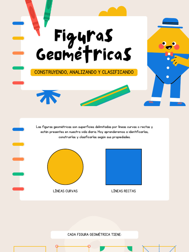 Presentación Educativa de Construir Analizar y Clasificar Figuras ...