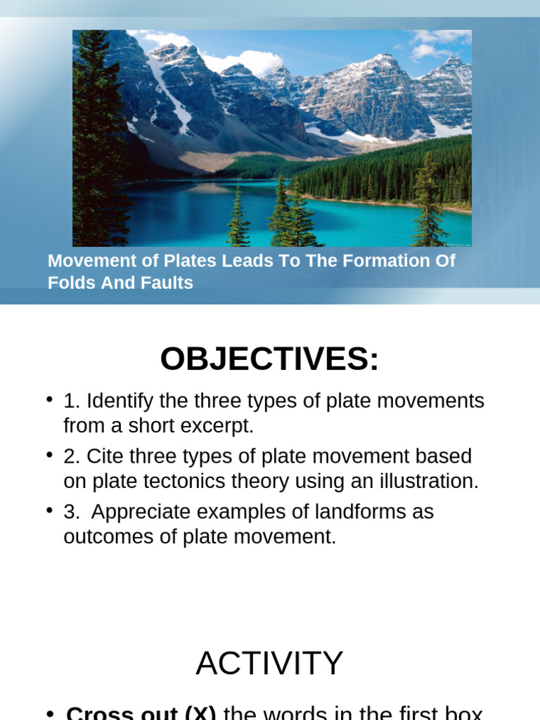 Folding and Faulting | PDF | Fault (Geology) | Plate Tectonics