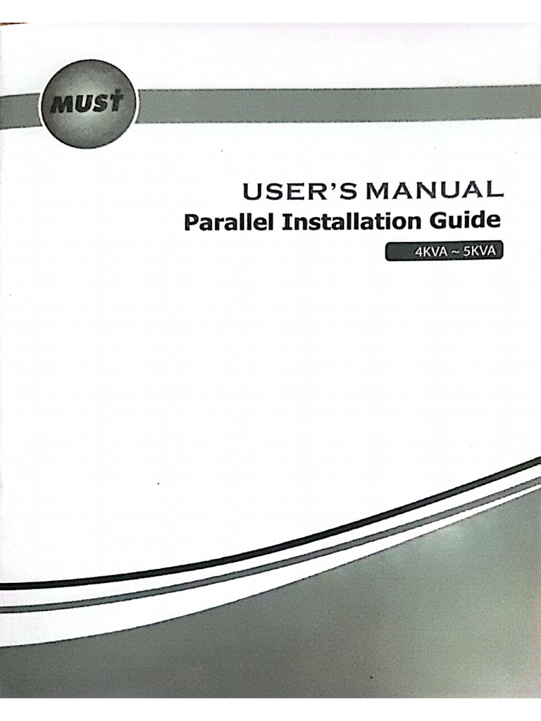 Must Parallel Installation Guide | PDF