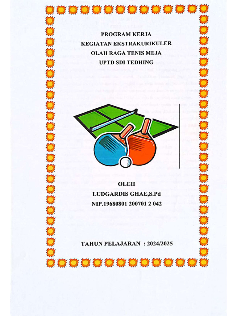 Program Ekstrakurikuler - 1 | PDF