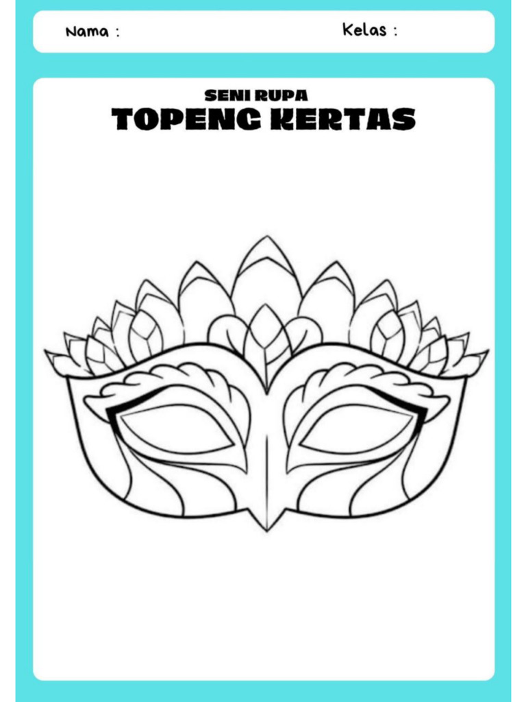 Topeng Kertas | PDF
