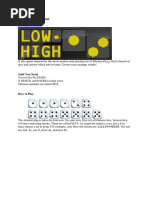 10,000 Dice Game Rules and Scoring | PDF | Dice | Gaming