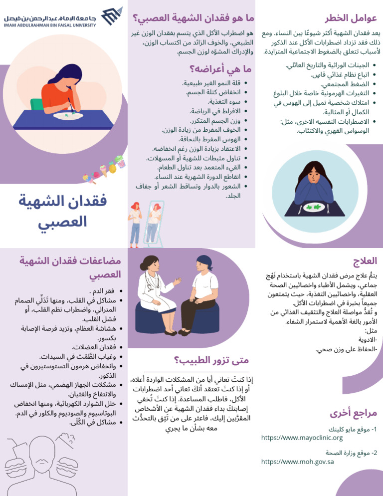 Anorexia Nervosa Brochure | PDF