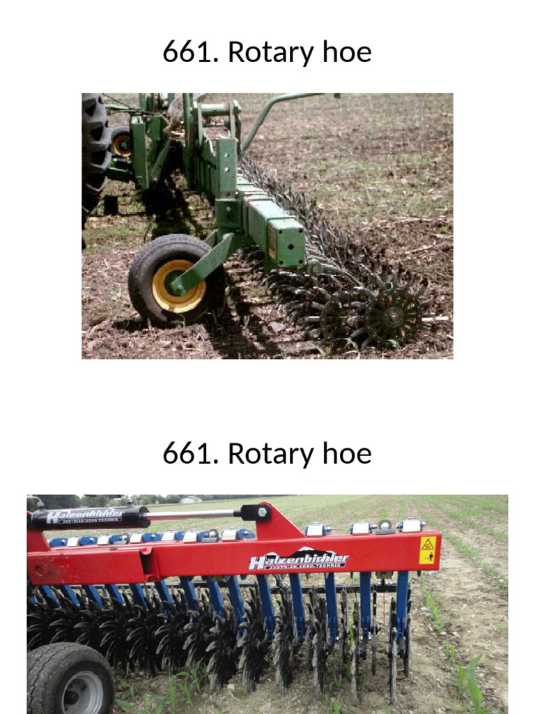 Agricultural Equipment Overview Guide | PDF