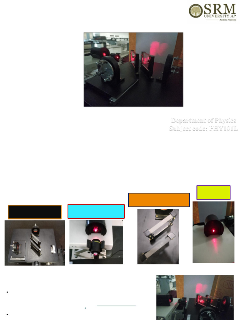 Michelson Interferometer_New | PDF | Interferometry | Optics