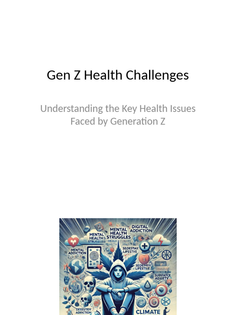 Gen Z Health Issues: Key Challenges | PDF