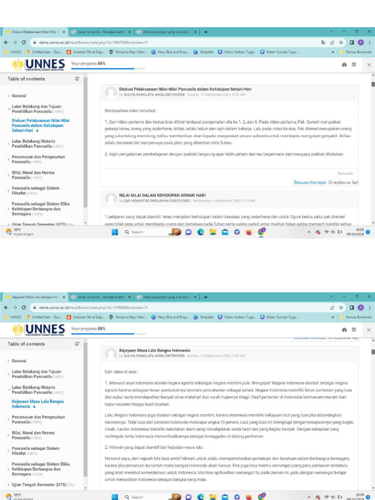 Uts Pancasila - Auliya Syakilata Ahda | PDF