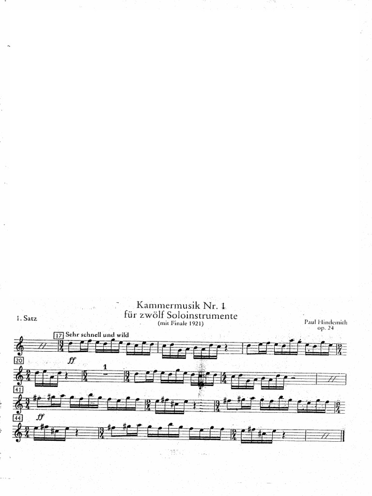 Hindemith | PDF
