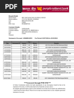 PNB Statement PDF | PDF | Cheque | Banks