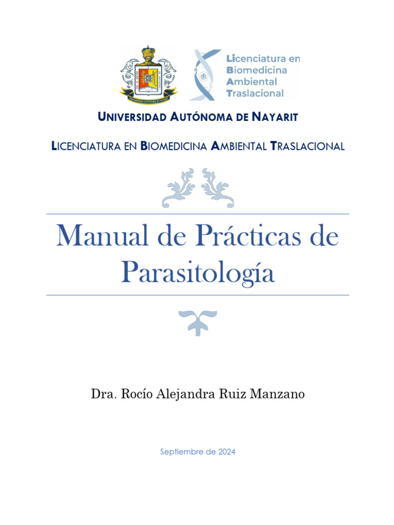 Práctica 1-3 MANUAL DE PRÁCTICAS DEL LABORATORIO DE PARASITOLOGÍA LIBAT 2024 | PDF | Resolución ...