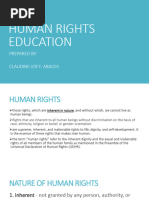 30 Basic Human Rights List | PDF | History