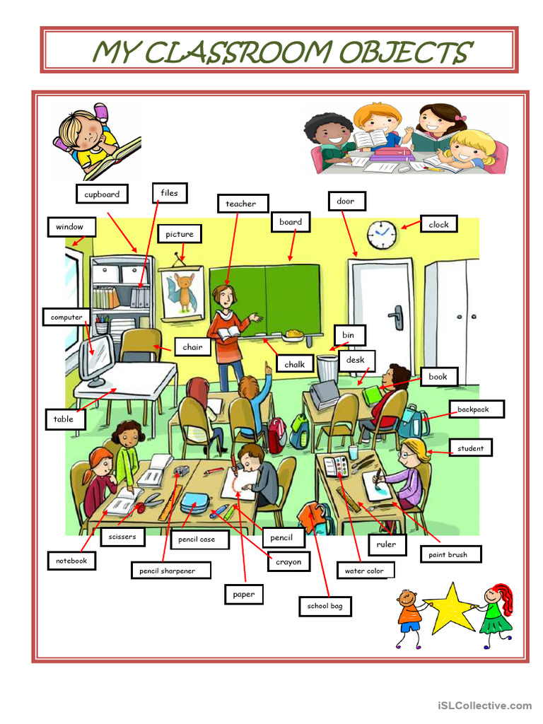Classroom Objects | PDF
