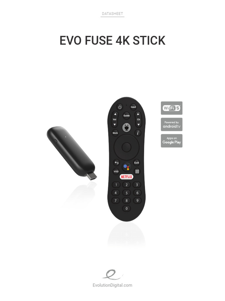 EVOFUSE4K - DS - 032024 Ficha Tecnica | PDF | Hdmi | Multimedia