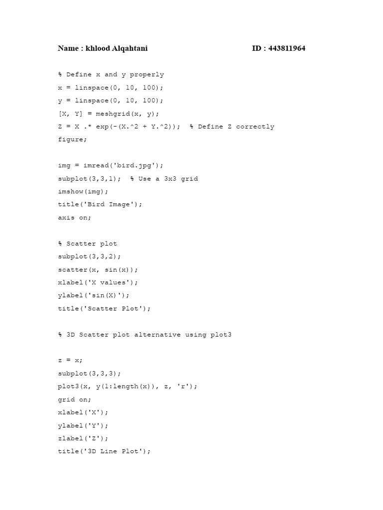 Lab Practice | PDF