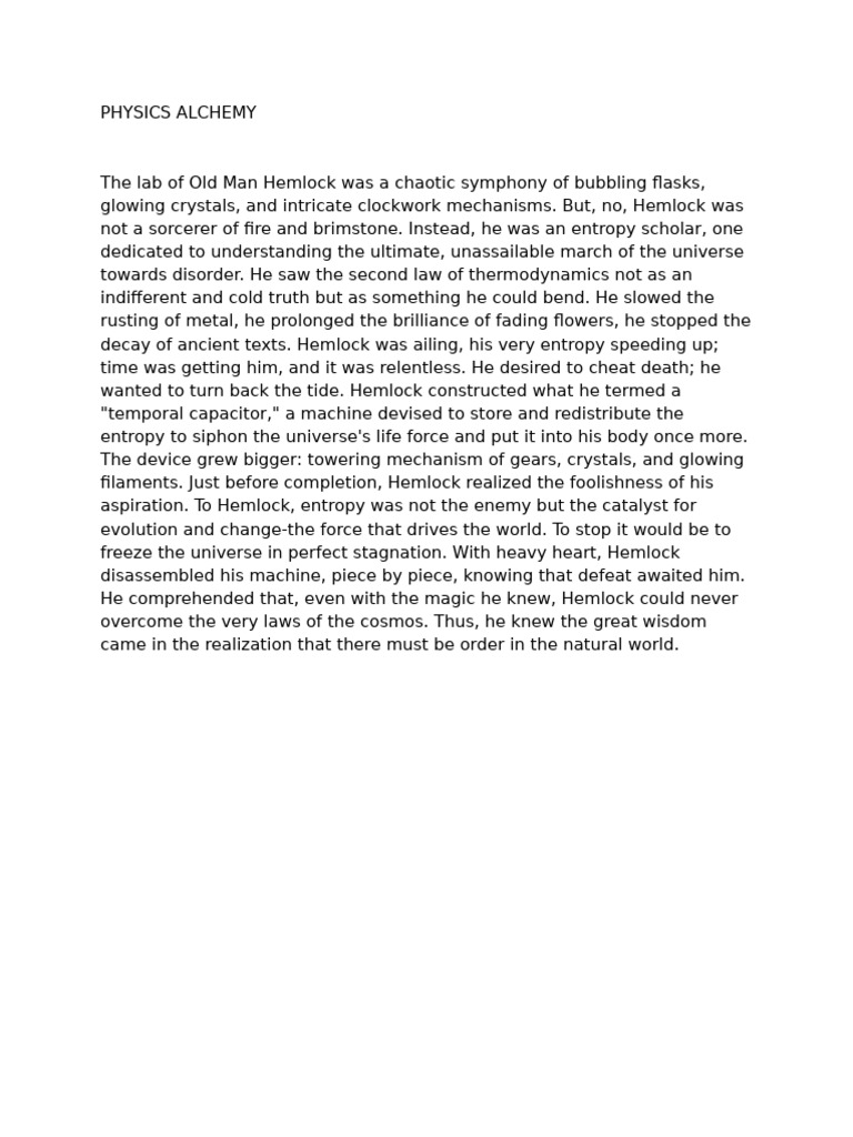 The Wisdom of Entropy in Physics | PDF
