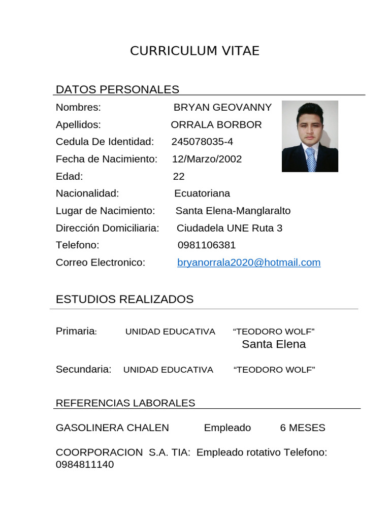 CURRICULUM VITAE bryan | PDF