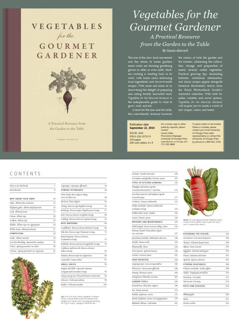 Gourmet Gardening Grow Cook Vegetables Pdf Garlic Vegetables