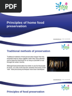 Traditional Food Preservation Methods | PDF