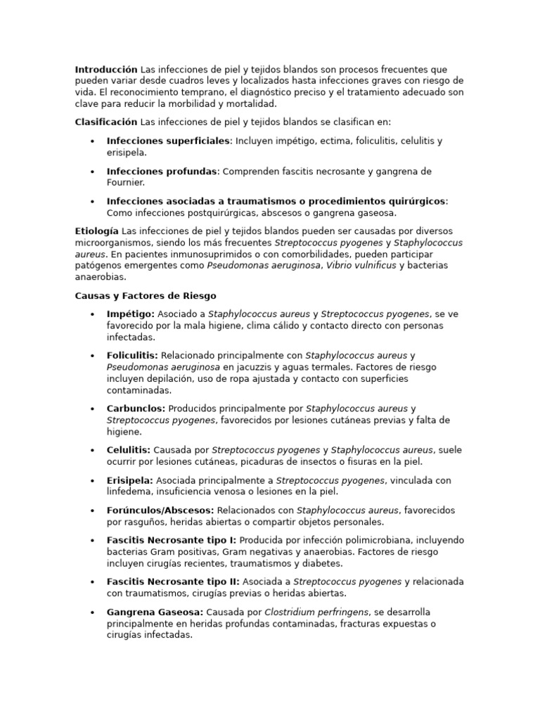 Infecciones de Piel | PDF | Staphylococcus Aureus | Especialidades Medicas