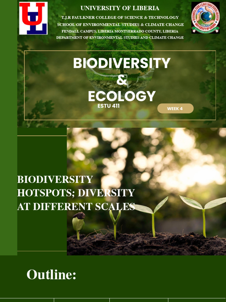 Ecology 20250311 004326 0000 | PDF | Biodiversity | Conservation Biology