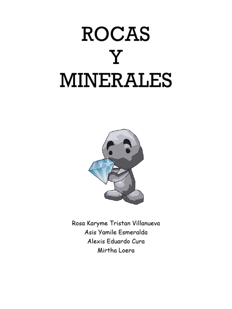 Rocas y Minerales | PDF | Roca (geología) | Magma
