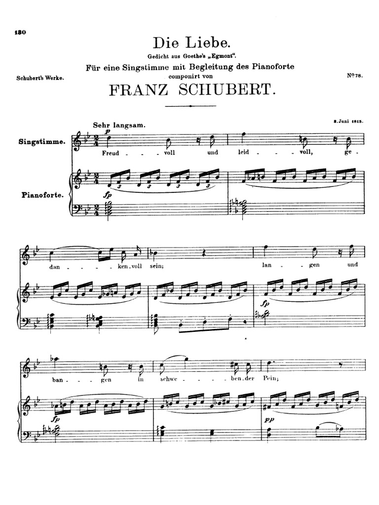 Klärchens Lied | PDF