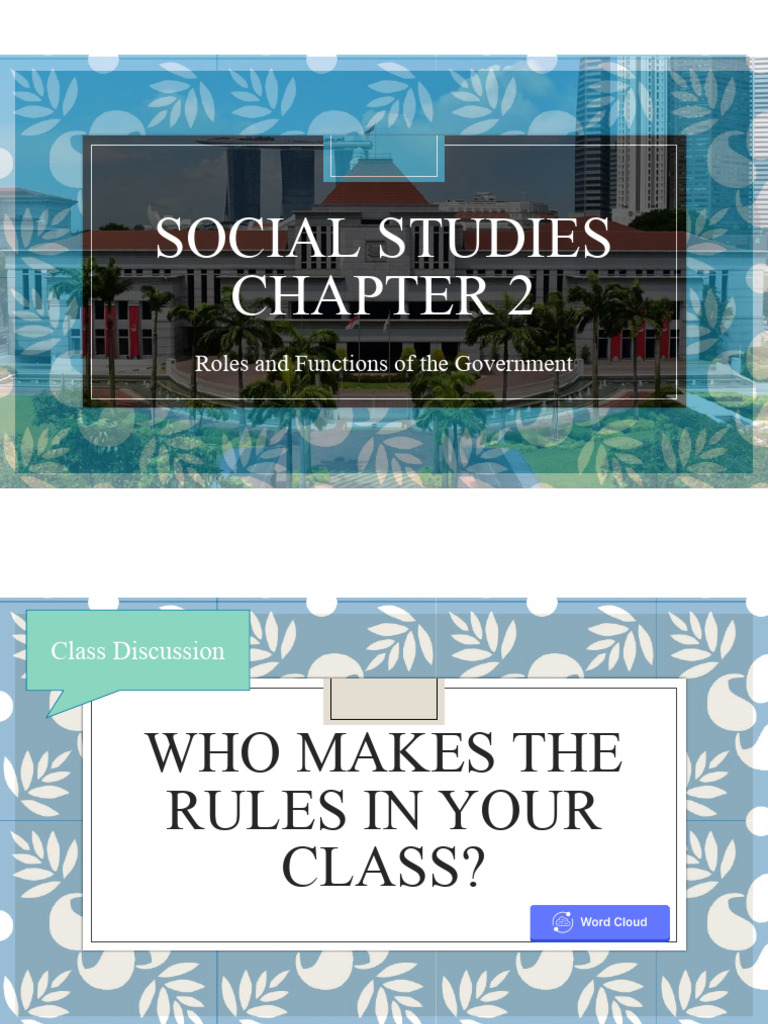 Government Roles and Functions Explained | PDF | Separation Of Powers ...