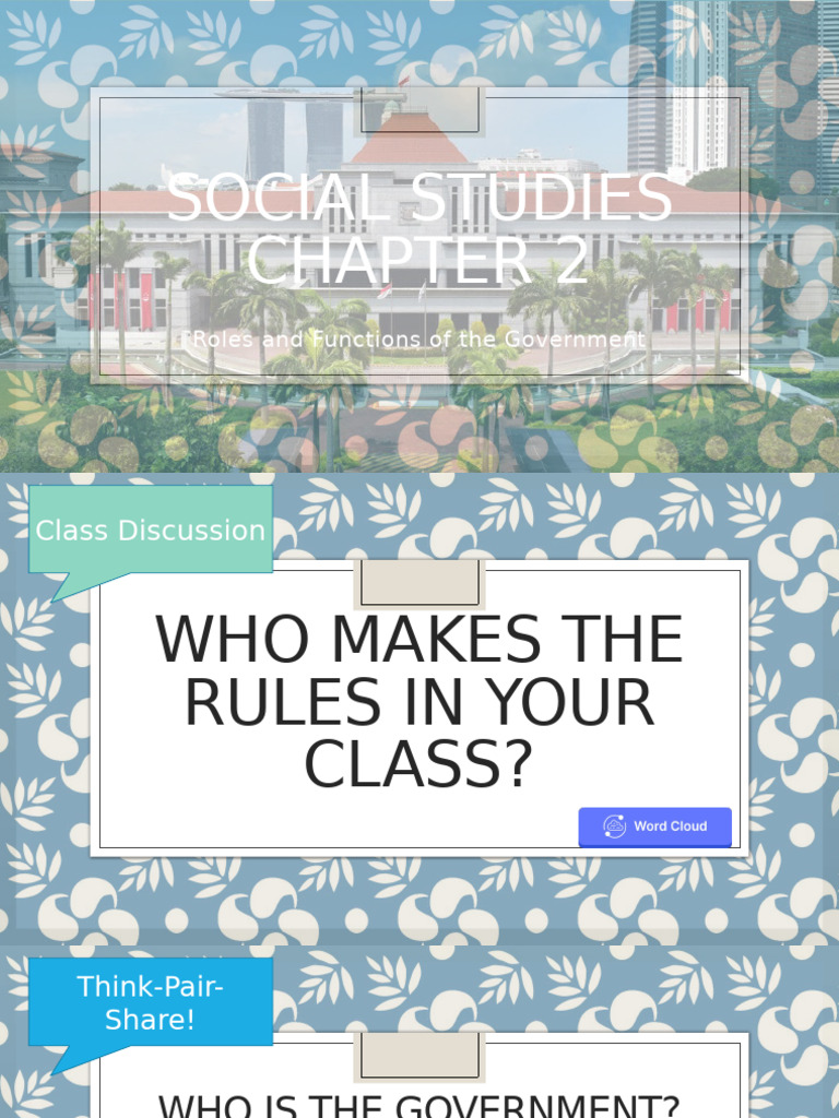 Social Studies Chapter 2 | PDF | Separation Of Powers | Public Sphere