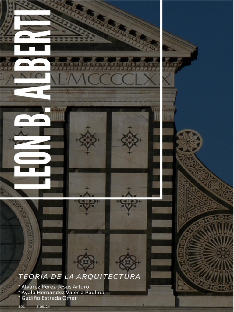 Alberti y la Arquitectura Renacentista | PDF | Renacimiento ...