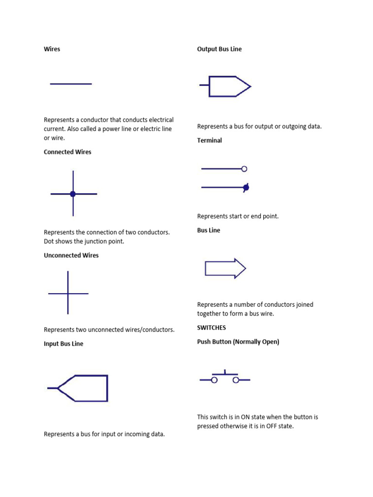 Electrical Symbols and Electronic Symbols | PDF | Inductor | Diode