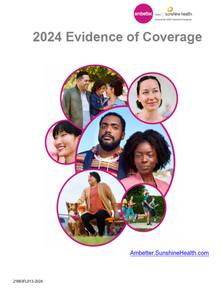 Evidence of Coverage | PDF | Physical Therapy | Insurance