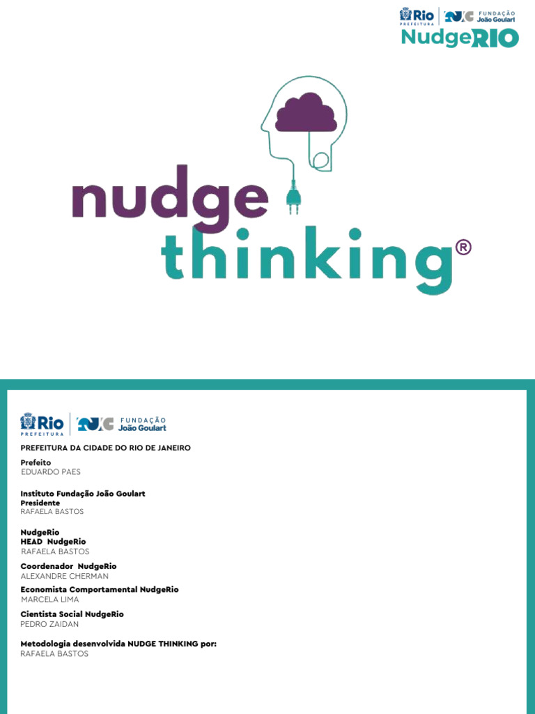 Nudge Thinking Nudgerio | PDF | Design Thinking | Science
