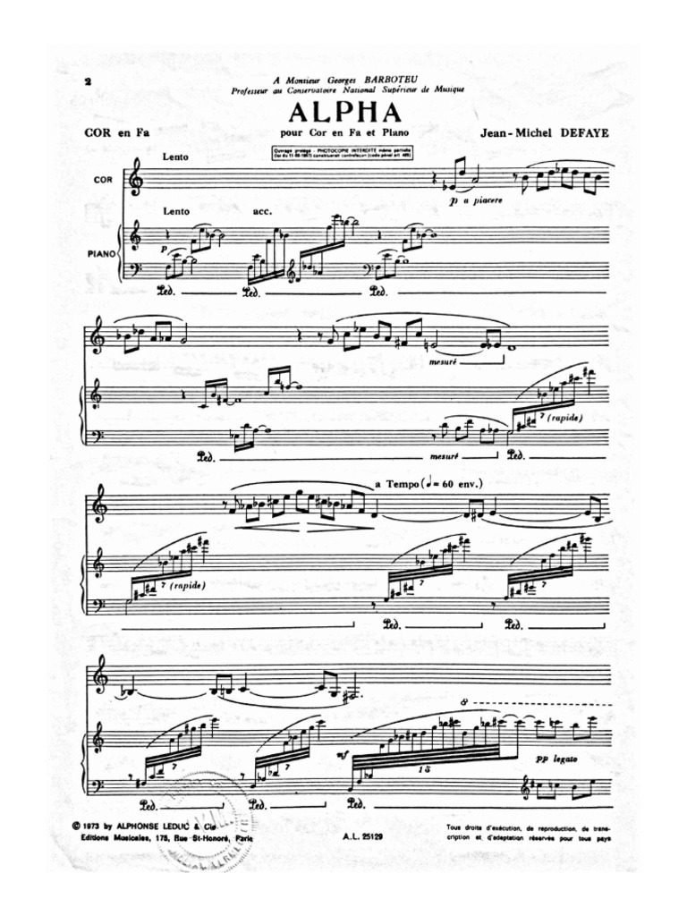 DeFaye - Alpha | PDF