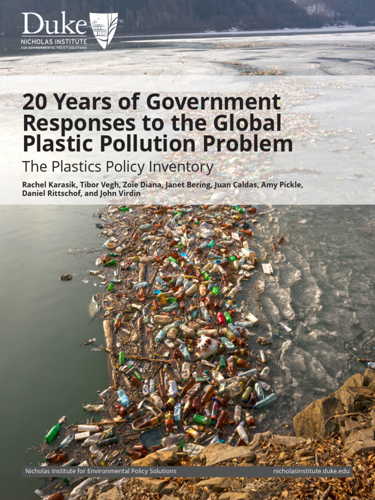 20 Years of Government Responses To The Global Plastic Pollution ...