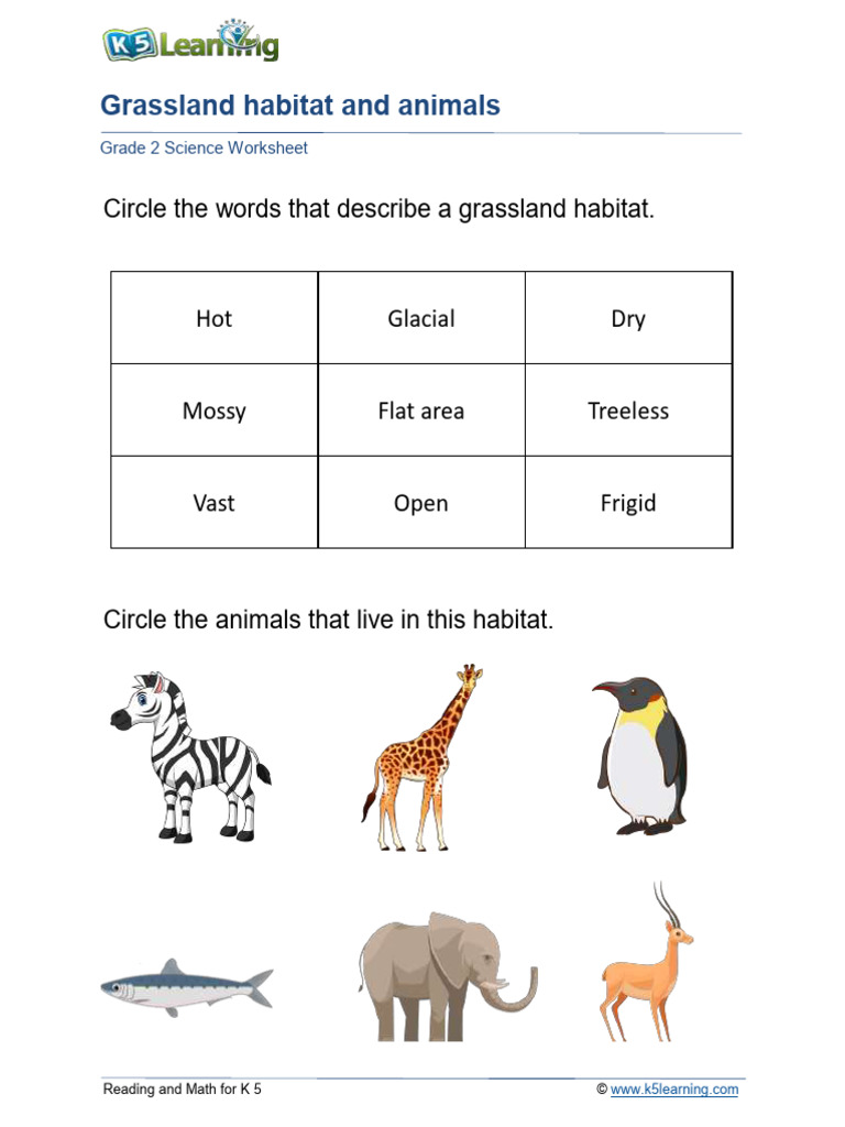 Grade 2 Habitat e | PDF