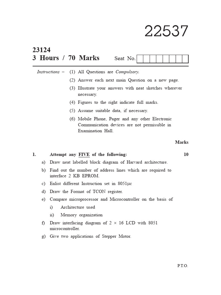 22537-2023-Winter-Question-Paper (Msbte Study Resources) | PDF ...
