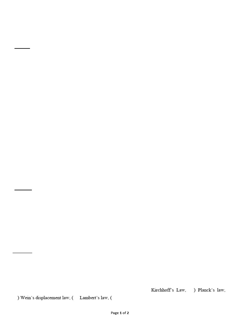 22ME63 HEAT TRANSFER THEORY QUESTIONS 2024-2025 | PDF | Heat Transfer ...