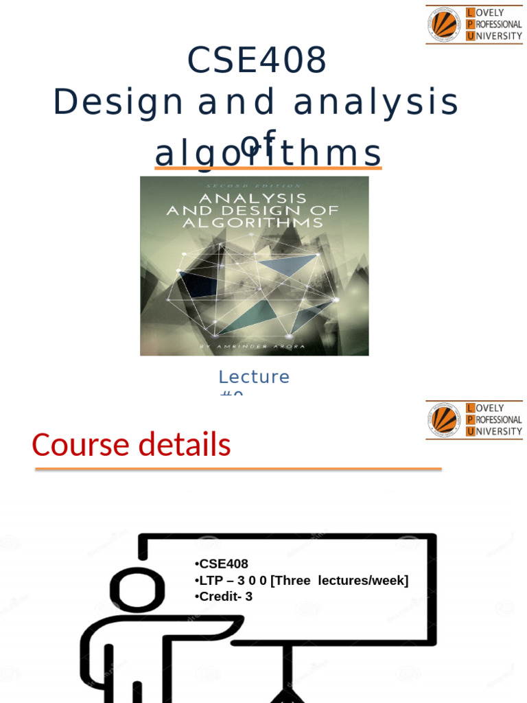 lecture0-DAA | PDF | Dynamic Programming | Engineering
