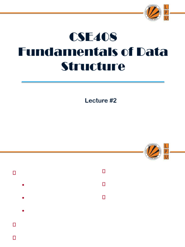 Fundamental Data Structure | PDF | Queue (Abstract Data Type) | Graph ...