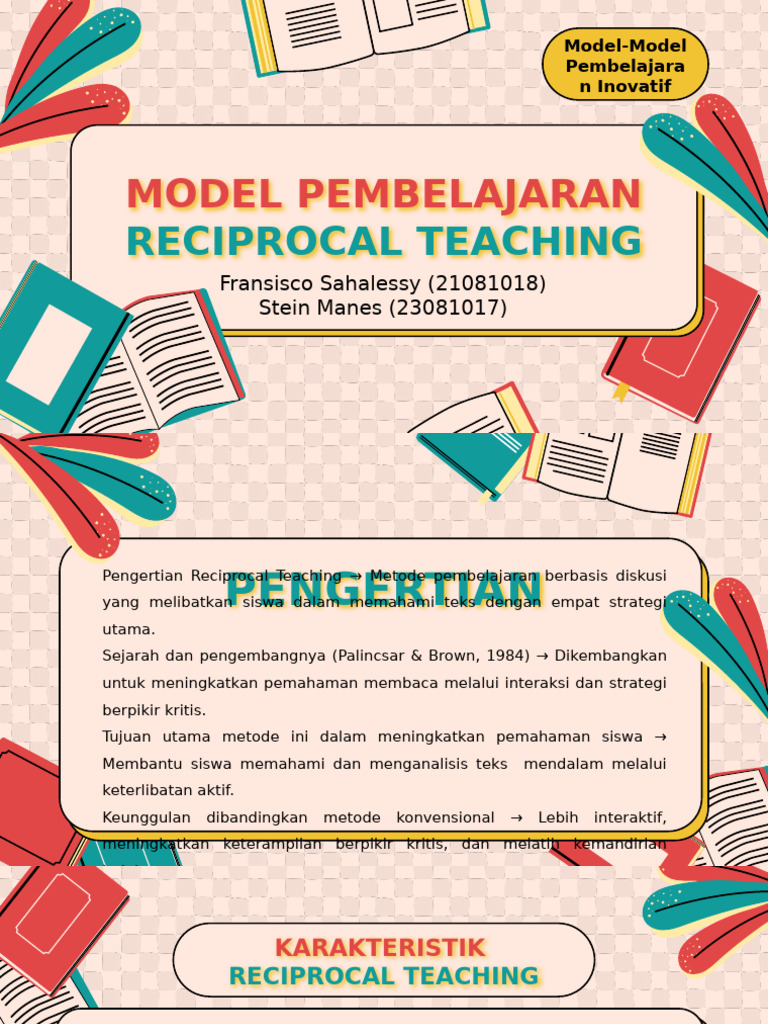 Model Pembelajaran Reciprocal Teaching | PDF
