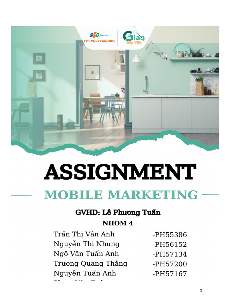 Asm Mobile MKT - Nhóm 4 - DM20107 | PDF