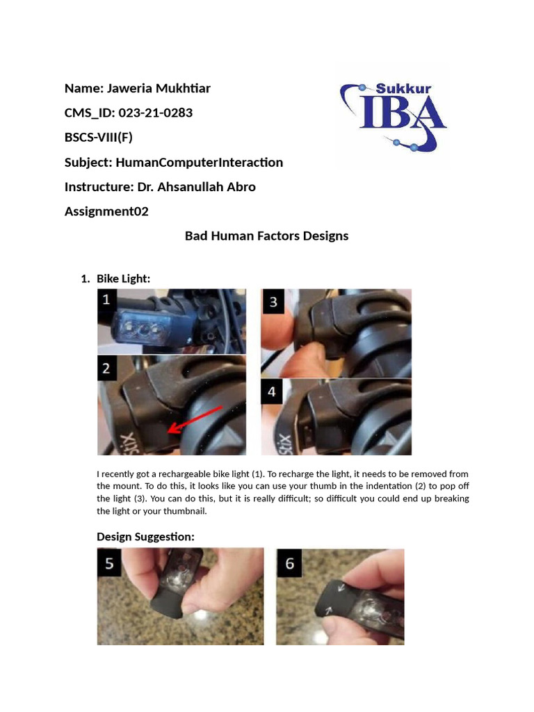 Bad Human Factors in Design Examples | PDF | Hypoglycemia | Electrical ...