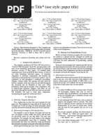 IEEE A4 Conference Paper Template | PDF | International System Of Units ...