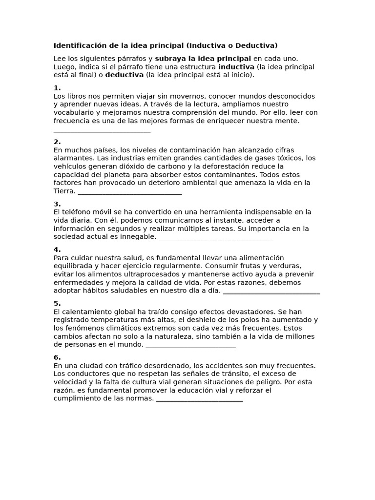 Ejercicio 2 Pàrrafos | PDF