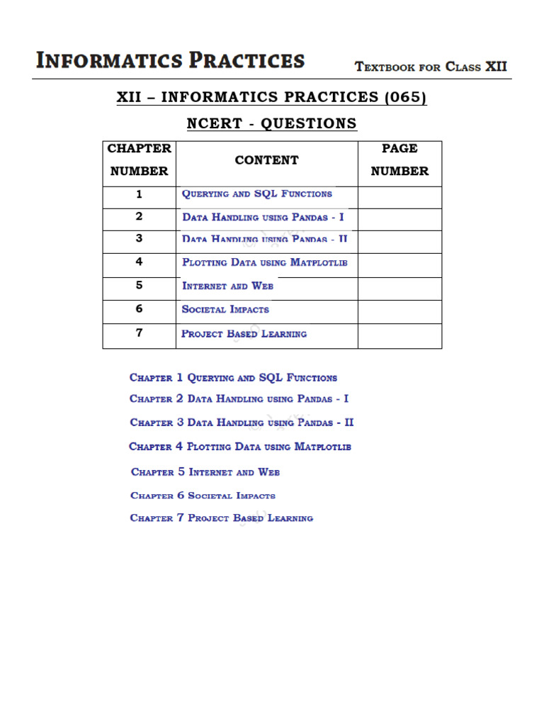 Xii Ip Ncert 065-Book Questions | PDF | Computer Network | Network Topology