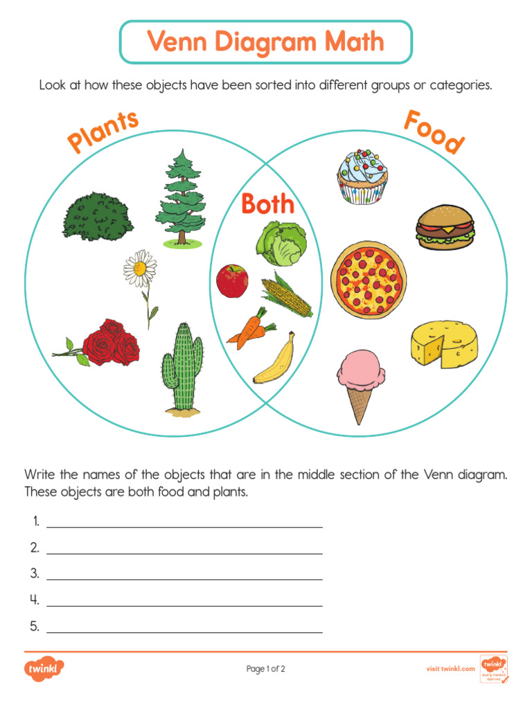 Venn Diagrams | PDF