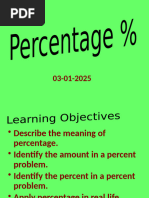 Percentage Formulas | PDF