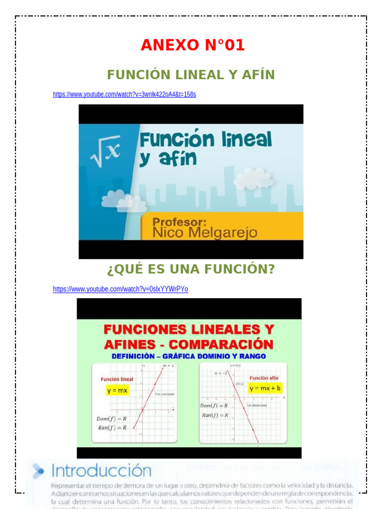 Unidad 8 - Anexos Sem 1 - Matemática 2° | PDF